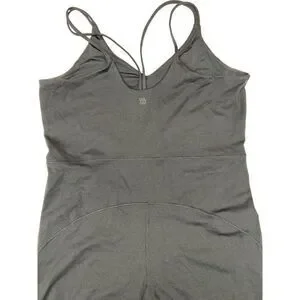 all in motion | Shorts | All In Motion Romper Womens Xl Black Strappy ...